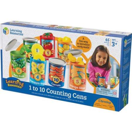 Learning Resources 1-10 Counting Cans Set (LER6800) | Zoolie.com
